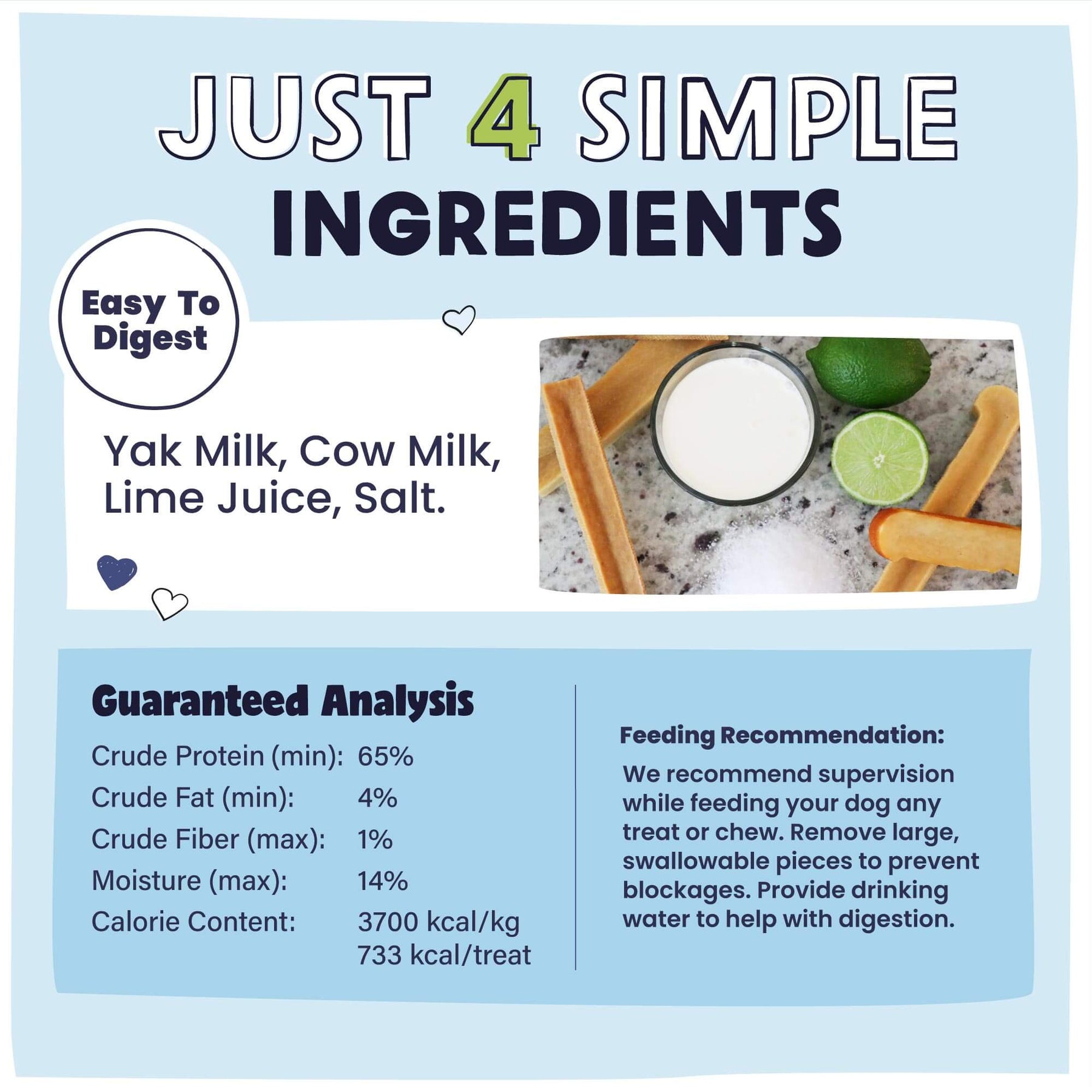 Monster Yak Dog Chew (7-8 oz.) Long-lasting | Pawstruck.com