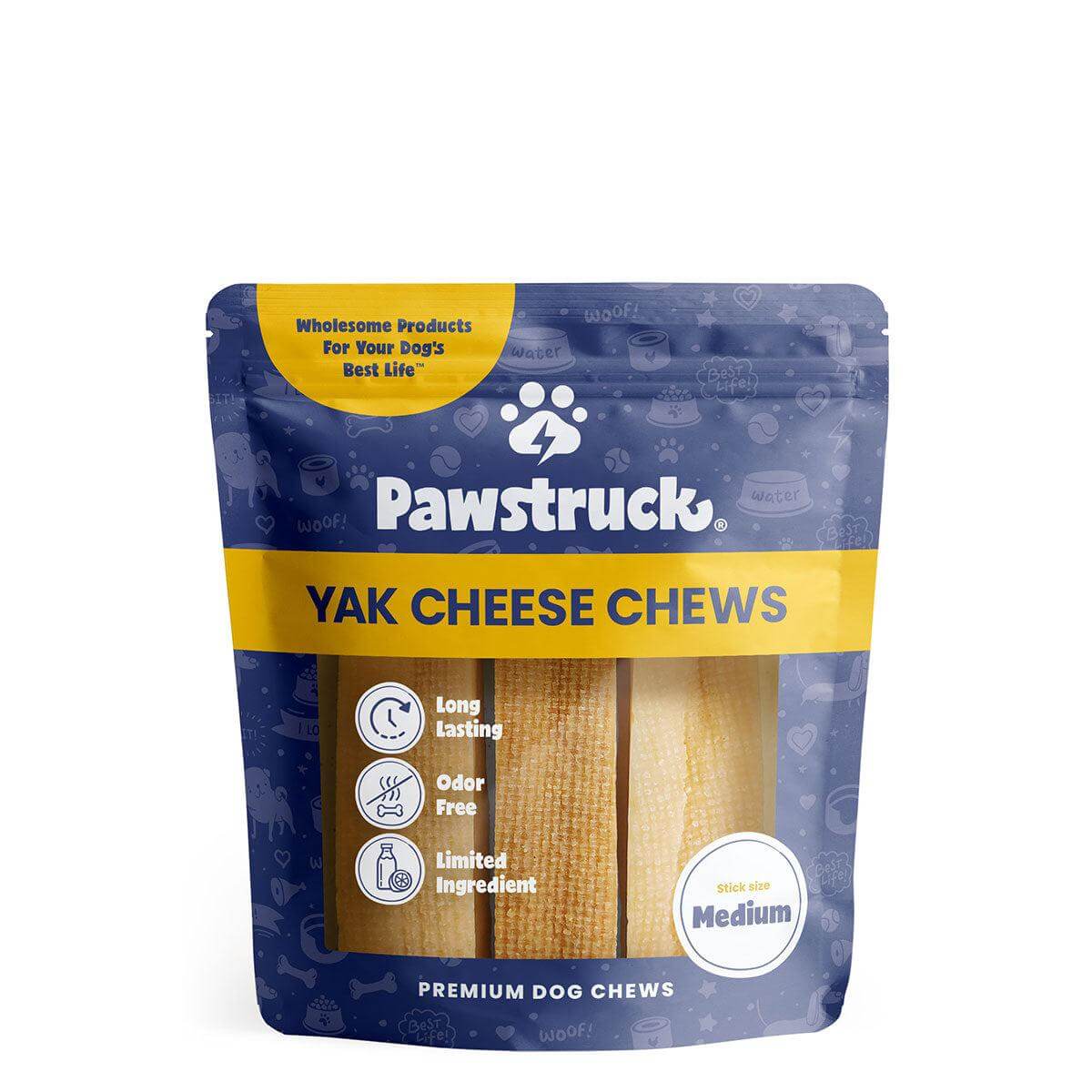 Medium Himalayan Yak Dog Chew, 3-4 oz.